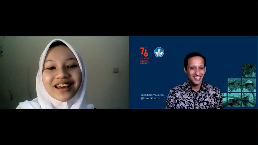 Indonesia's Minister of Education Nadiem Makarim in Conversation With ...